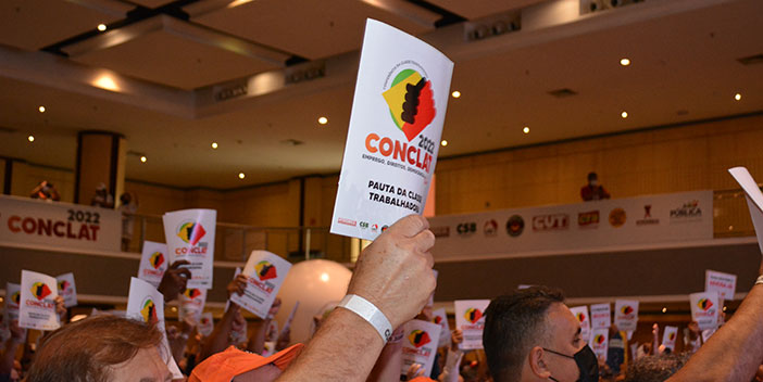 Conclat 2022: Dia histórico para os trabalhadores e trabalhadoras do Brasil